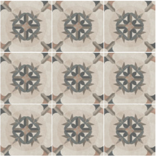 Centura - Tuiles plancher Patchwork Classic 02 Mat 8" x 8" - PACL02 ...