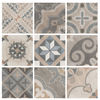Centura - Floor Tiles Patchwork Black & White Classic Mix Matte 8" x 8 ...