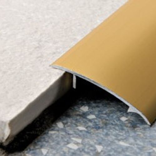 Progress Profiles - Transition/Edging Profile Protrans Rounded Shape Self-Adhesive Anodized ...