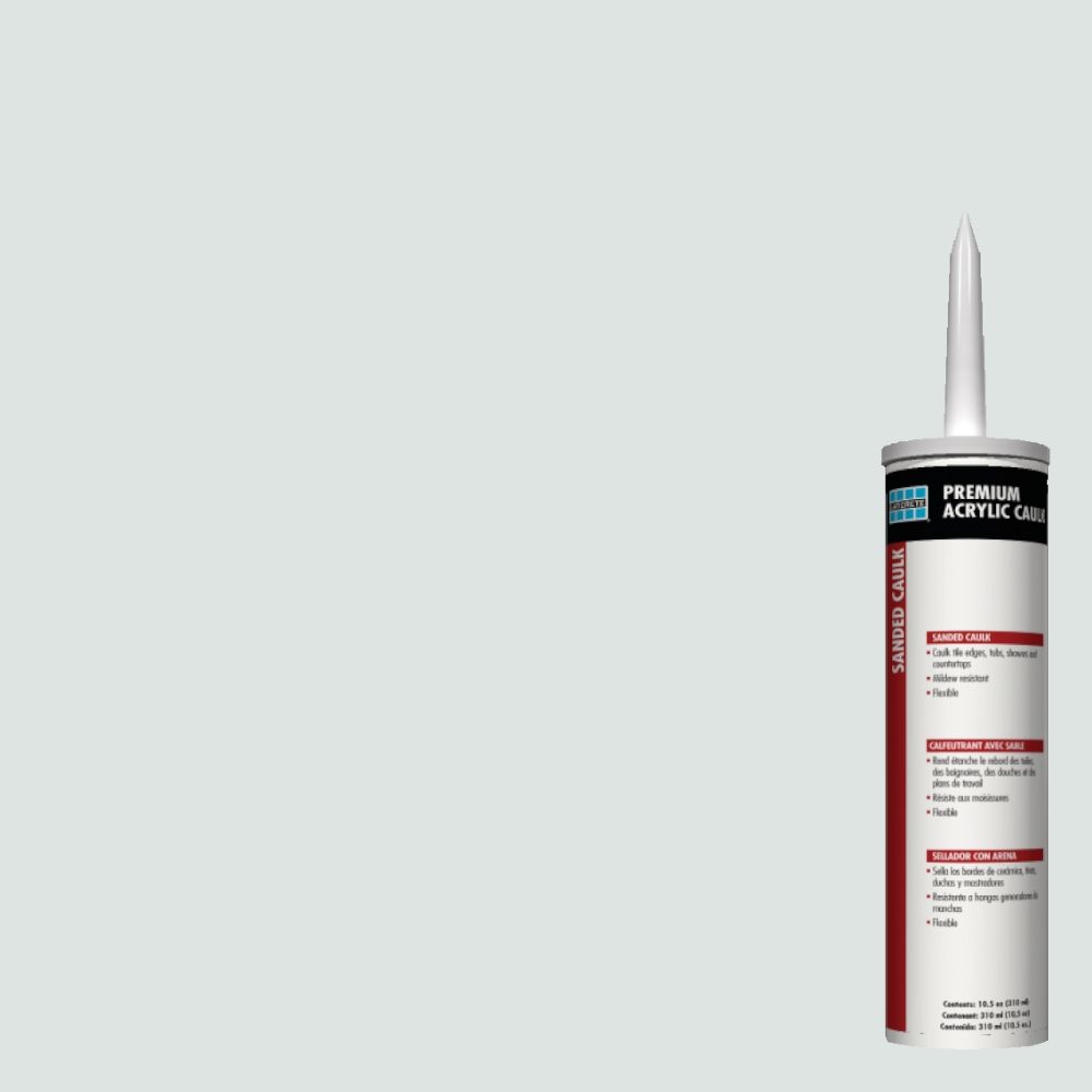 Light Grey Caulk LATICRETE Premium Acrylic Caulk UNSANDED Sauterne Grey ...