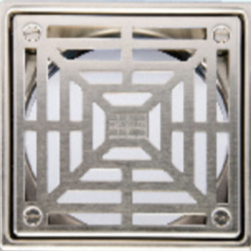 Laticrete - Hydro Ban Brushed Stainless Bonding Flange PVC 4" x 4 ...