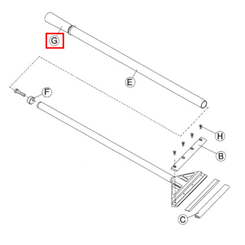 Crain - Handle Grip for no. 375 - 1375-G | FloorBox