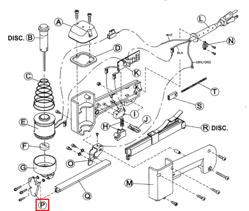 Crain Staple Driver for no. 615-830 (1615-P) | FloorBox