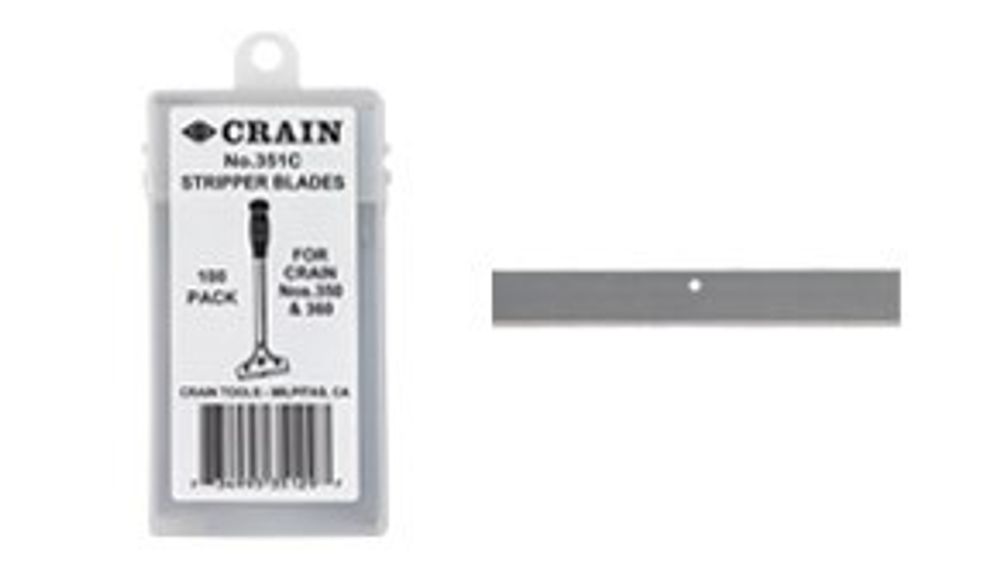 Crain Stripper Blades 3-15/16" x 9/16" x 4" for no. 350-360 (Pack of ...