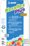 Mapei Keraflex Plus Extra Smooth Large Heavy Tile Mortar 00 White