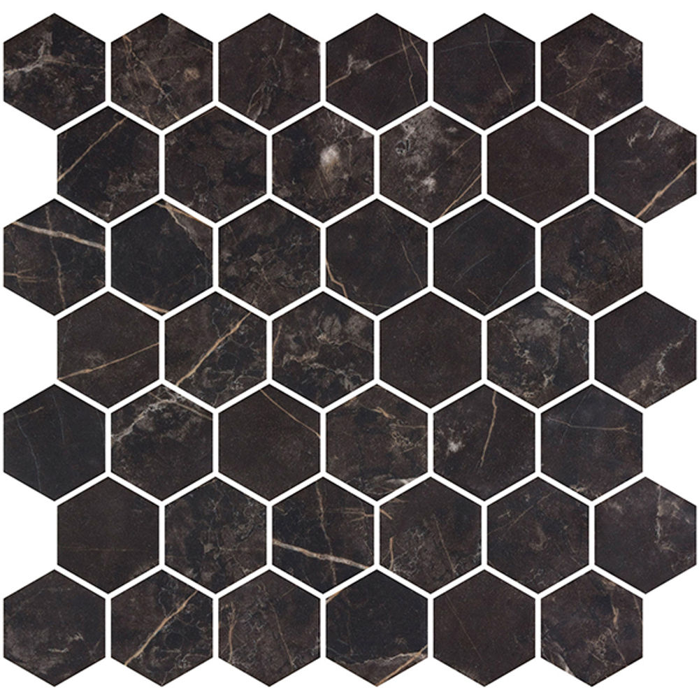 Centura Mosaic Hex XL Ecostone Coimbra Matte 12" x 12" (ECHEXLCOIMBM ...