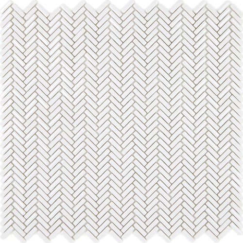 Centura - Mosaic Pan Dan Ecru Glossy / Matte 12" x 12" - HEECRU | FloorBox