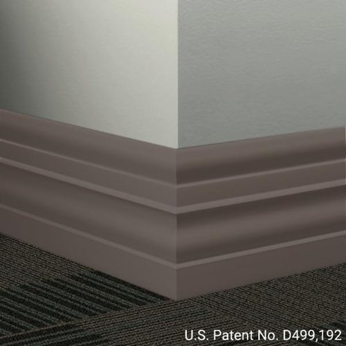 Johnsonite - Millwork Contoured Wall Base #284 Ganache Attaché 6" x 8 ...