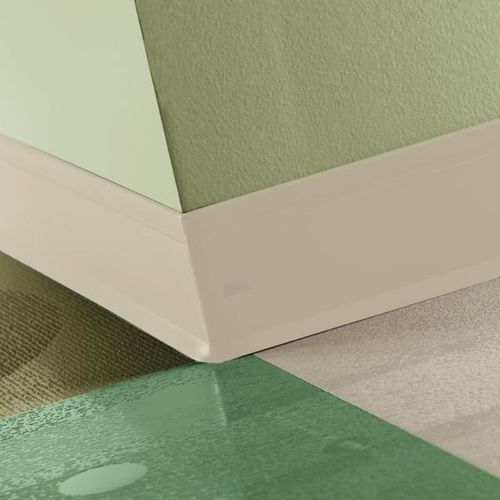 Johnsonite - Rubber Perceptions #34 Almond Recess Toe Wallbase 120 ...