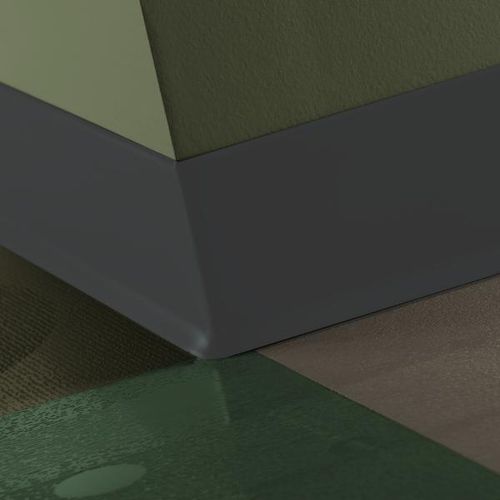 Johnsonite - Traditional Vinyl #40 Black Wallbase 120' - 1/16" | FloorBox