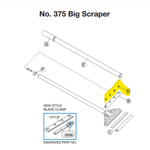Crain - Replacement Blade Clamp Screws for No. 375 Big Scraper (Pack of ...