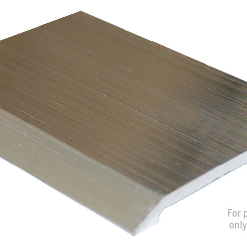 M-D PRO - Aluminum Smooth-Top Threshold, Drilled Center -Mill Finish ...