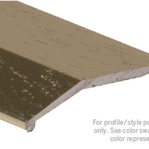 M-D PRO - Bevel Bar Aluminum Residential Metal Decor Golden Oak 1-1/2 ...