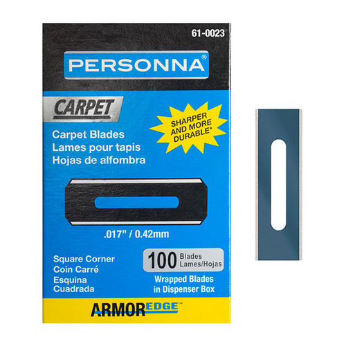 Crain - Heavy-Duty Square Edge Slotted Razor Blades (Pack of 100 ...