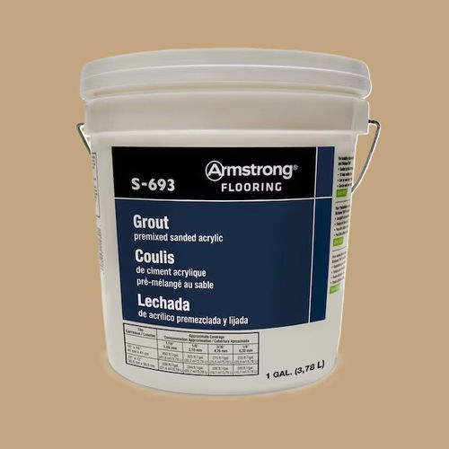 Armstrong - Sanded Grout S-693 Corn Silk 1 gal - S-693-L12-G | FloorBox