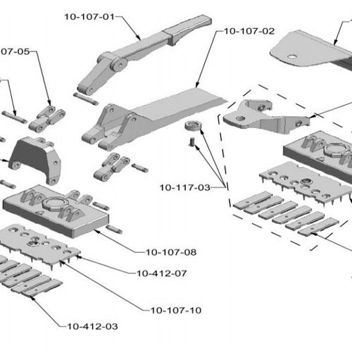 Roberts - Insertions pour tête de tampons d'adhérence pour 10-128/10 ...