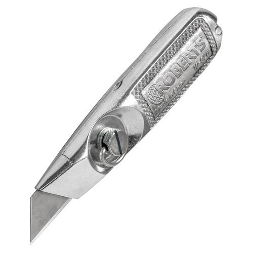 Roberts - Professional Fixed Blade Utility Knife (Includes 3 Blades ...