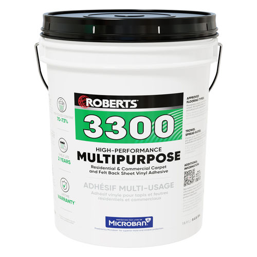 Roberts - Adhésif pour tapis et vinyle 3300 à haute performance à multi ...