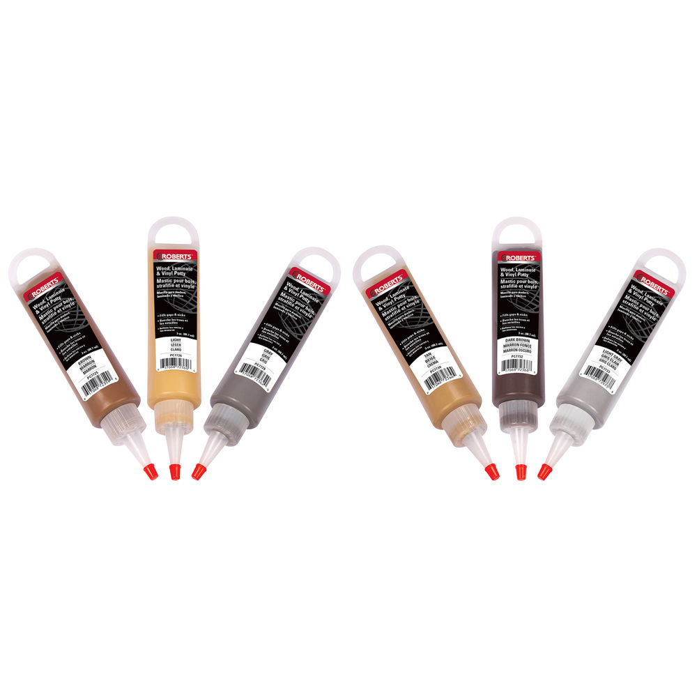 Roberts Wood and Vinyl Putty 3oz Gray (PC7728) | FloorBox