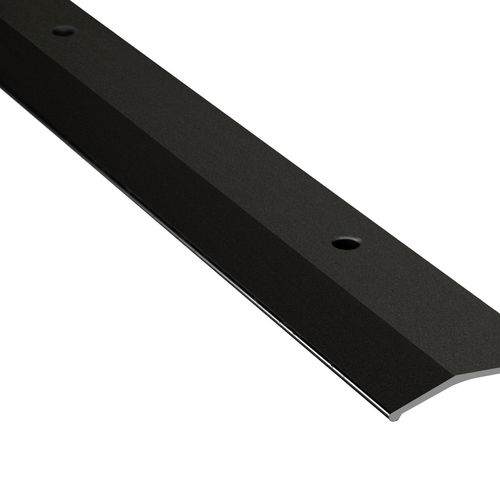 M-D PRO - Bevel Bar Aluminum Matte Black 3/8" (10 mm) x 1-1/2" x 12 ...