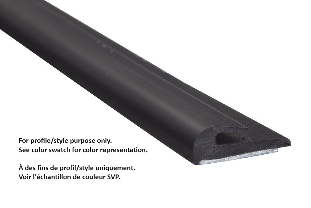 M-D PRO Peel & Stick Wall Resilient Vinyl Cove Cap 1/8" (3.2 mm) x 12 ...