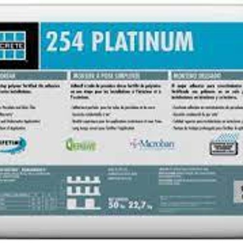 Laticrete - 254R Platinum Rapid Thin-Set Mortar Grey 25 lb - 0254-0025 ...