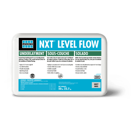 Laticrete - NXT Level Flow Self-Leveling Cement-Based Underlayment Grey ...