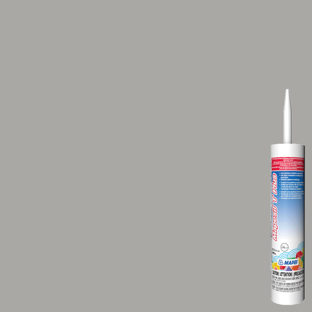 Mapei Mapesil T Plus Scellant silicone - #27 Argent - 299 ml (3BU002791 ...