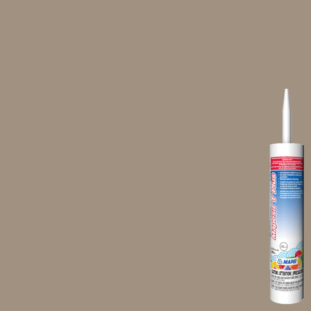 Mapei Mapesil T Plus Silicone Sealant - #105 Driftwood - 299 ml ...