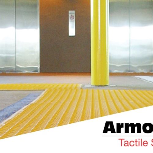 Surewerx - Tactile Tile Armor Tile Modular Paver #33538 Federal Yellow ...