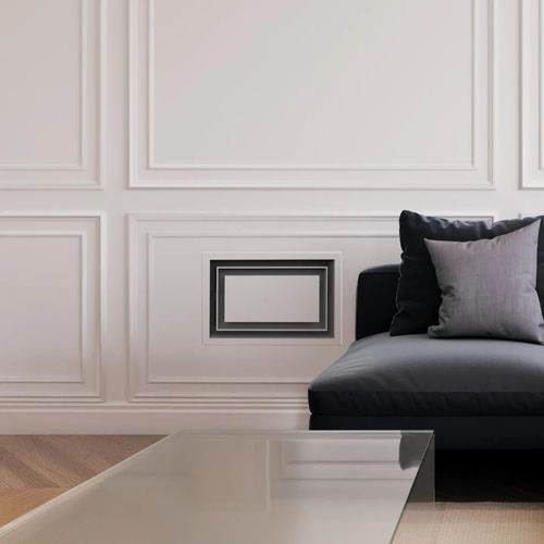 Fittes USA - Framed Drywall Vent Lite+ White 4" x 10" - DWLITFR4X10WHT ...