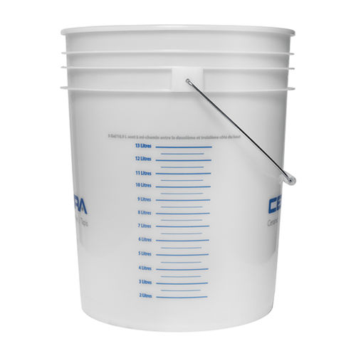Centura - Measuring Bucket Clear 5 gal - BUCKETCL5G | FloorBox