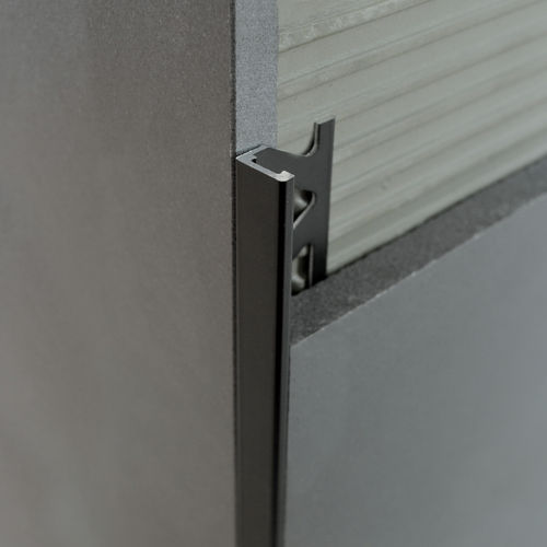 Profilitec - Wall Tile Edge Trim Kerajolly Powder Coated Aluminum Matt ...