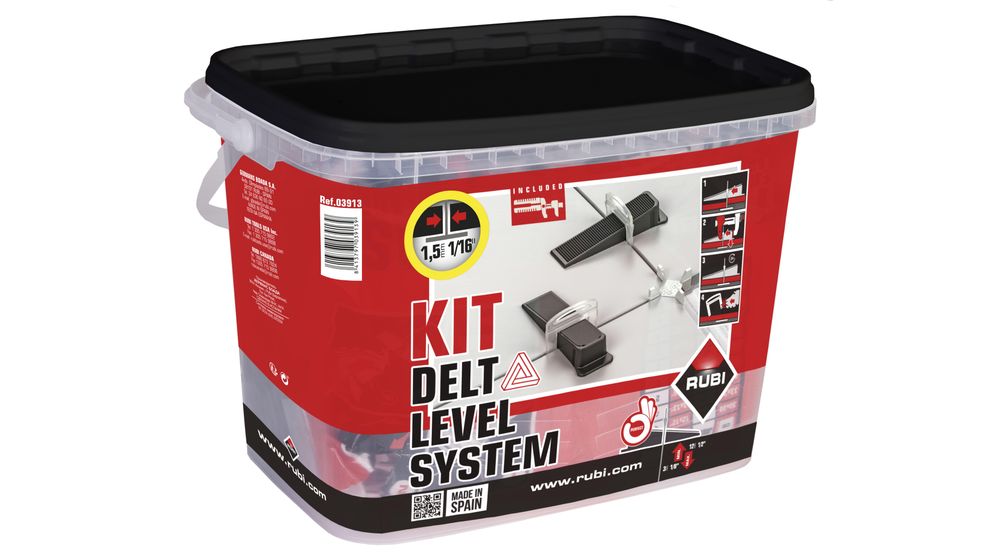 Rubi Wedge Delta Leveling System (Pack of 400) (02845) | FloorBox
