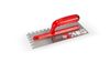 Rubi - Square Notched Trowel 4" x 11" Steel with Open Bicolor Plastic ...