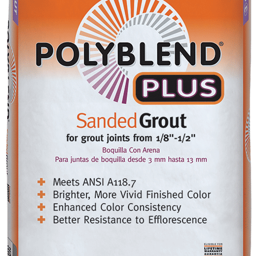 Custom Building Products - Sanded Grout Polyblend Plus #540 Truffle 25 ...