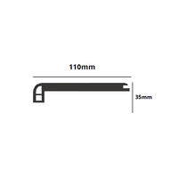 Biyork Vinyl Hydrogen 6 Tile Marble Stair Nose 94.5" (BYKH6TISTMA ...