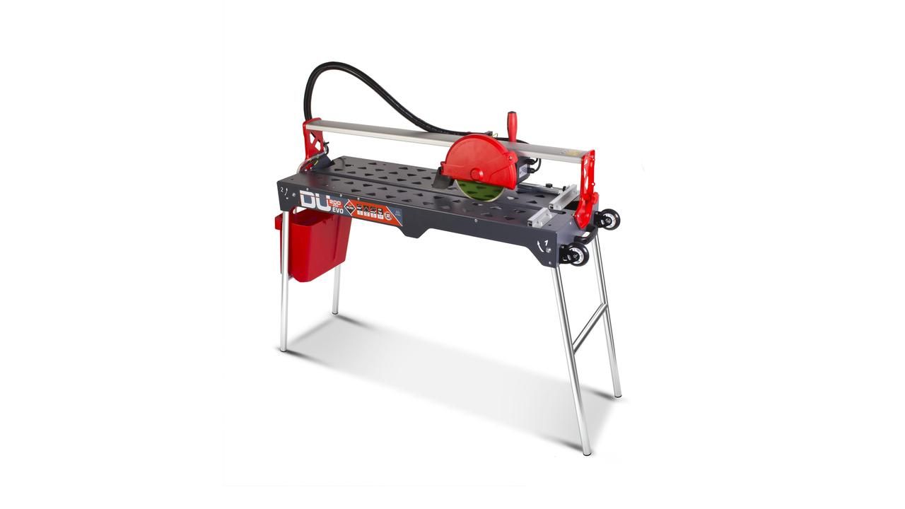 Rubi Wet Electric Tile Saw DU 200 Evo 850 120V 60HZ with CEV Superpro FloorBox