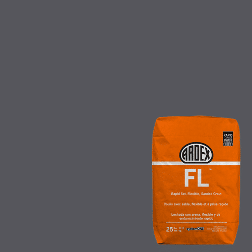 Ardex - FL Rapid-Set Flexible Sanded Grout - Cast Iron #22 - 25 lb ...