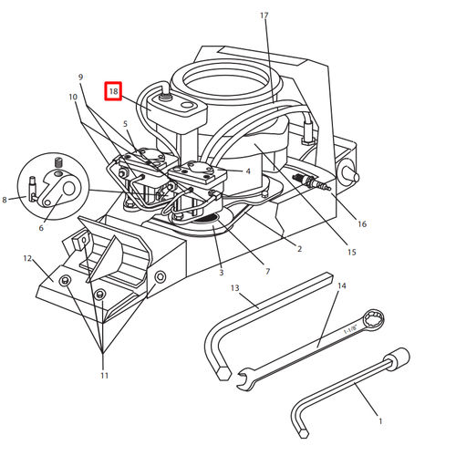 Taylor Tools - Linear Actuator 12V DC for 260P - 260P.40.02 | FloorBox