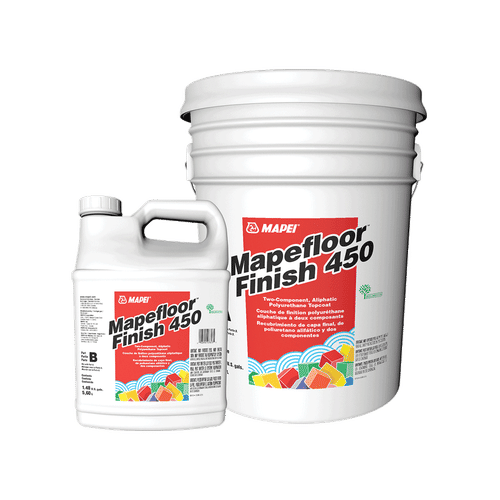 Mapei - Mapefloor Finish 450 Concrete Topcoat Kit Part A + B 2 gal ...