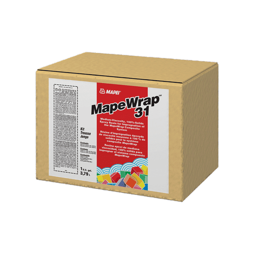 Mapei - MapeWrap 31 Epoxy Coating Kit Part A + B 0.5 gal | FloorBox