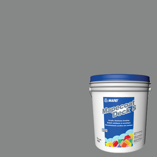Mapei - Mapecoat Deck S Urethane Coating #8653 Wet Pavement 5 gal ...