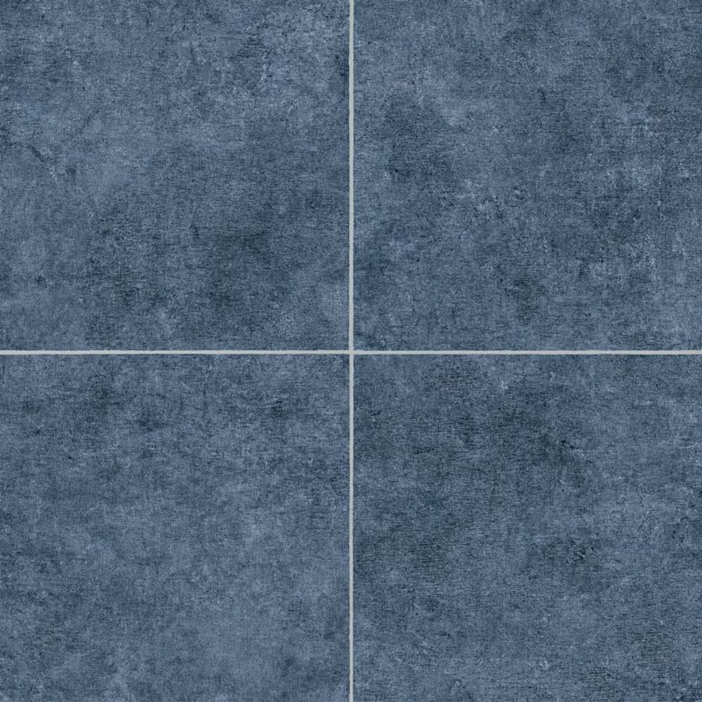 Armstrong Vinyl Tile Alterna Denim Blue Glue Down 16" x 16" (D4179 ...