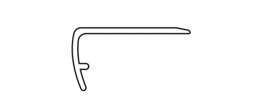 Armstrong Vinyl American Charm 6 Weathered Gray Stair Nosing 94 ...