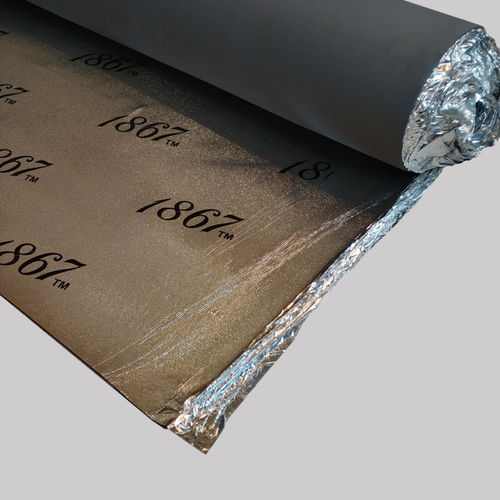 Planchers 1867 - Membrane avec feuille argentée SONO EVA Noir 48" x 50 ...