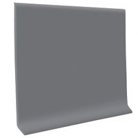 ROPPE Coved Vinyl Wall Base Coil Roppe Pinnacle Rubber 4" #123 Charcoal ...