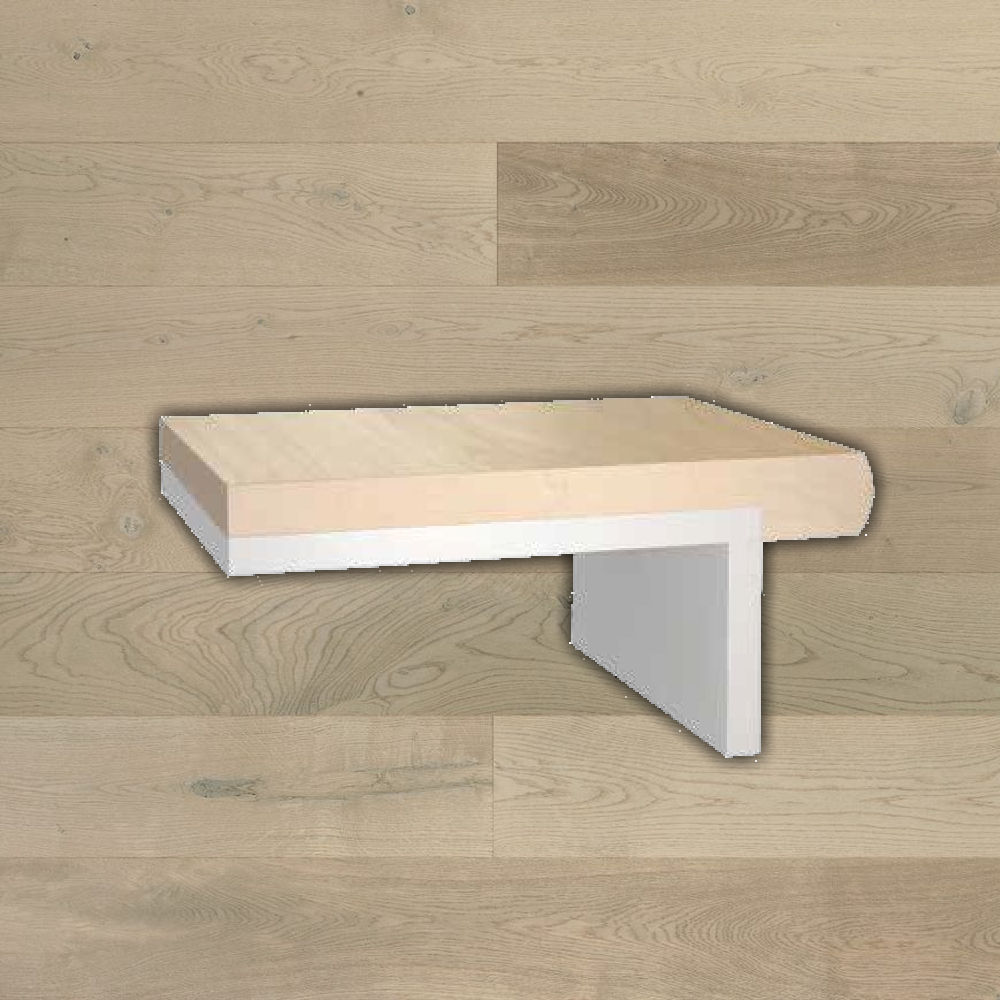 Lauzon Collection Bois d'ingénierie Crema Ultra-mat Nez de marche ...