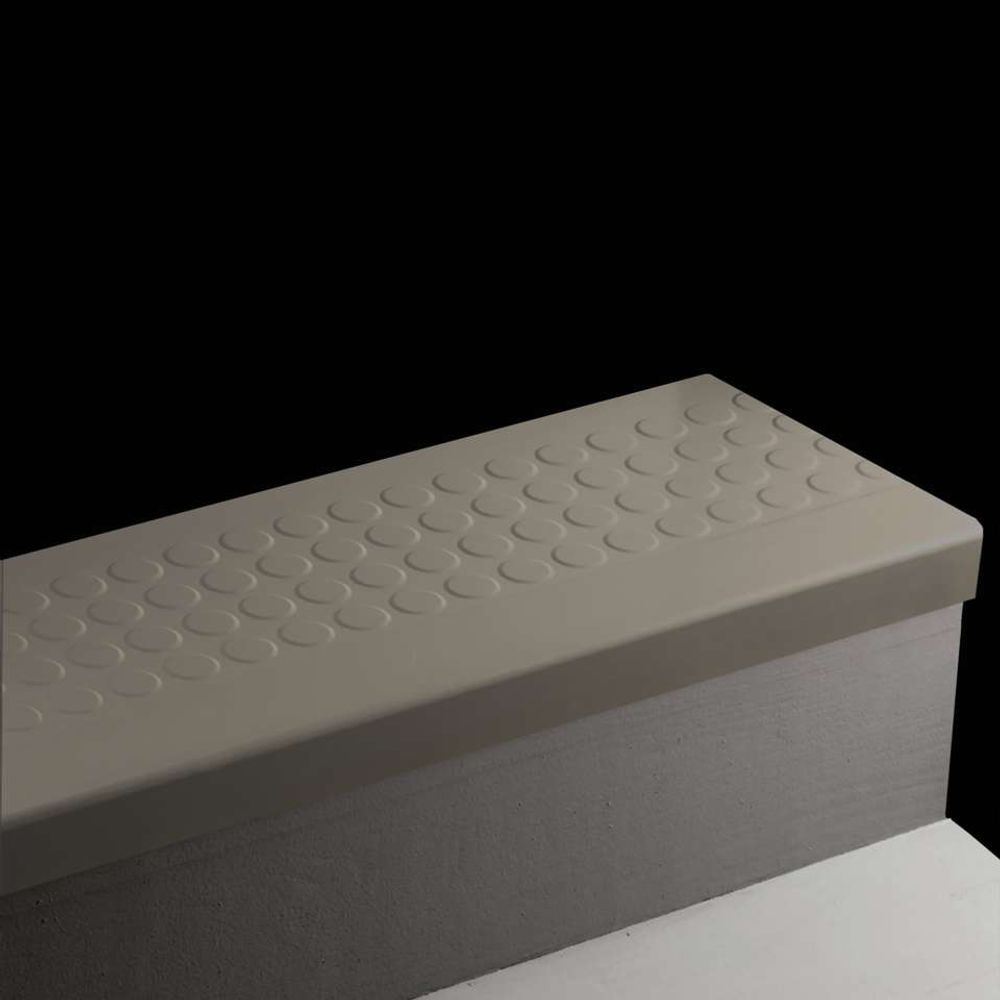 Tarkett Angle Fit Rubber Stair Treads - RNRD 40 SQ Raised Round #40 ...
