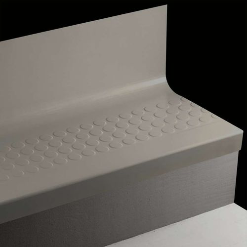 Johnsonite - Angle Fit Rubber Stair Tread with Integrated Riser ...